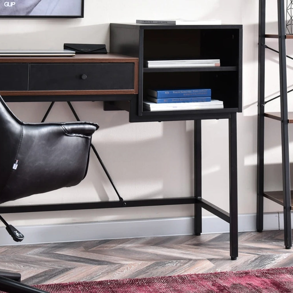 Bloomsbury Writing Desk with Storage - NuvoItalia